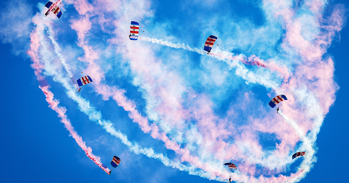 RAF Falcons Launch Day 2023 - EME Outlook Magazine